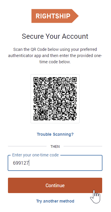 Multi-factor Authentication (MFA) access to the Platform